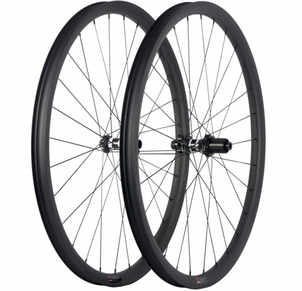 30mm wide 25mm depth Carbon Mountain Bike 29er Carbon wheels Tubeless ...